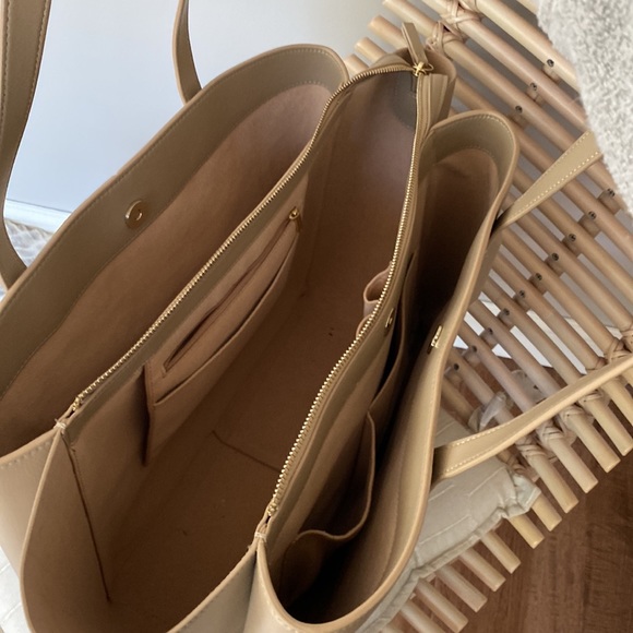 Freja New York | Bags | Freja New York Paloma Tote In Latte Sold Out ...